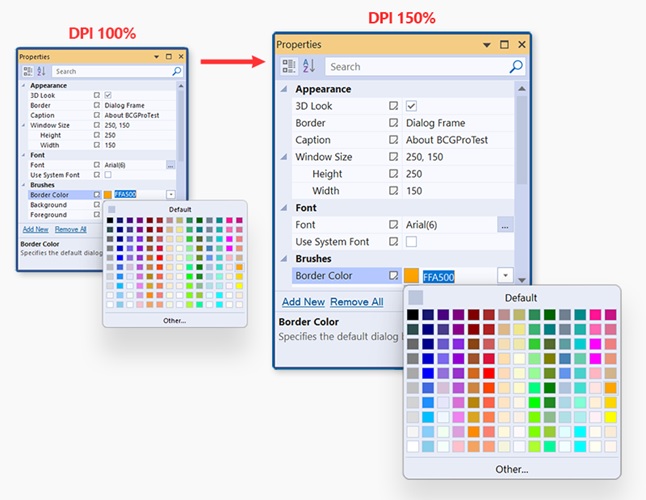 Feature Tour: High DPI Support